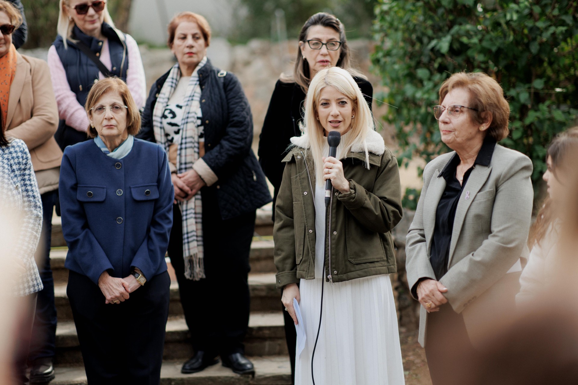 «Καμία ανοχή στη βία προς τις Γυναίκες»-22 δέντρα για 22 ζωές που χάθηκαν - Sigmalive